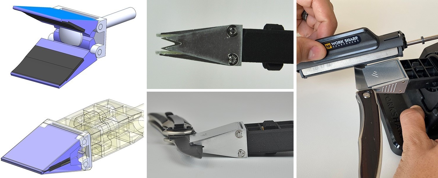 Обзор WORK SHARP PRECISION ADJUST KNIFE SHARPENER (WSBCHPAJ). Точильный ...